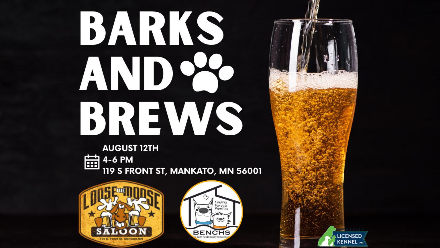 Barks and Brews @ The Loose Moose - BENCHS